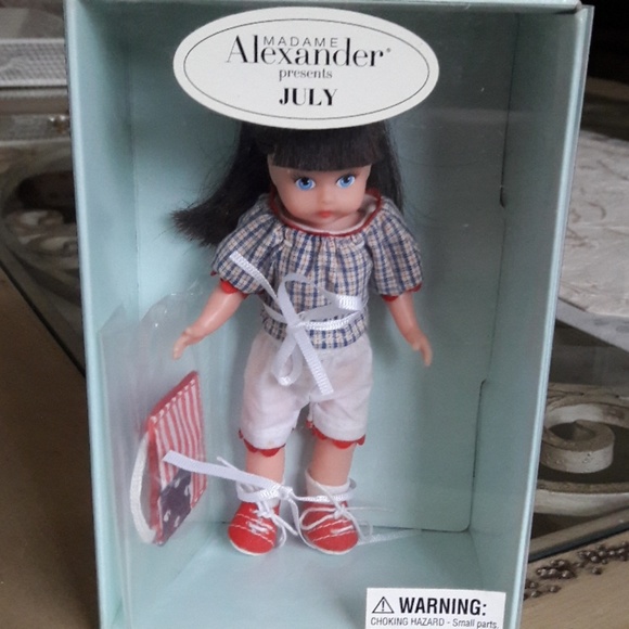 Madame Alexander | Other | Madame Alexander Calendar Girl Doll July ...